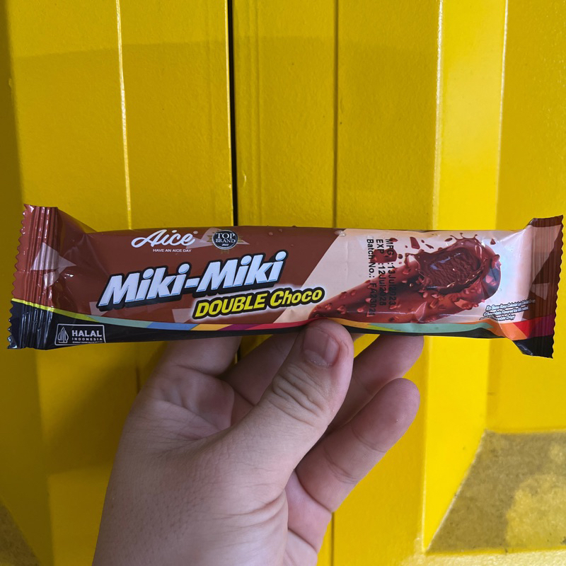 Jual Es Krim Aice Miki-Miki Double Choco | Shopee Indonesia