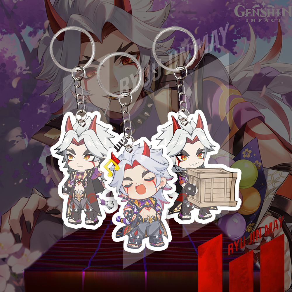 Jual Gantungan Kunci / Keychain / Gantungan HP - Genshin Impact - Itto ...