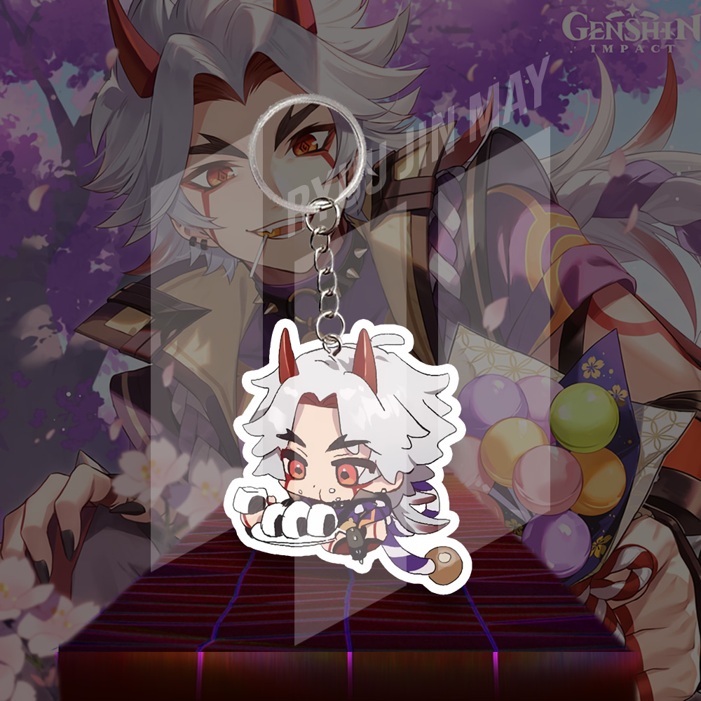 Jual Gantungan Kunci / Keychain / Gantungan HP - Genshin Impact - Itto ...