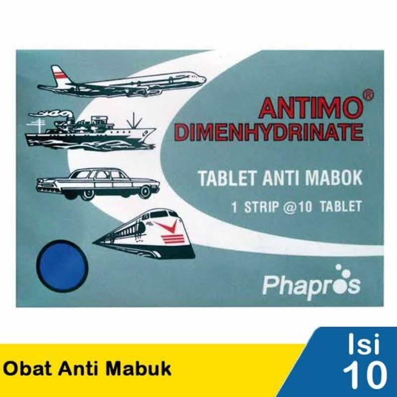 Jual Antimo (1 strip @ 10 tablet) | Shopee Indonesia