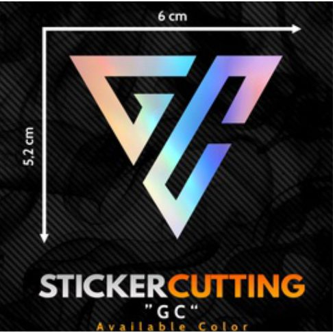 Jual sticker cutting / CUTING STIKER VIRAL GC MOTOR HITS GERCEP ( Gerak ...