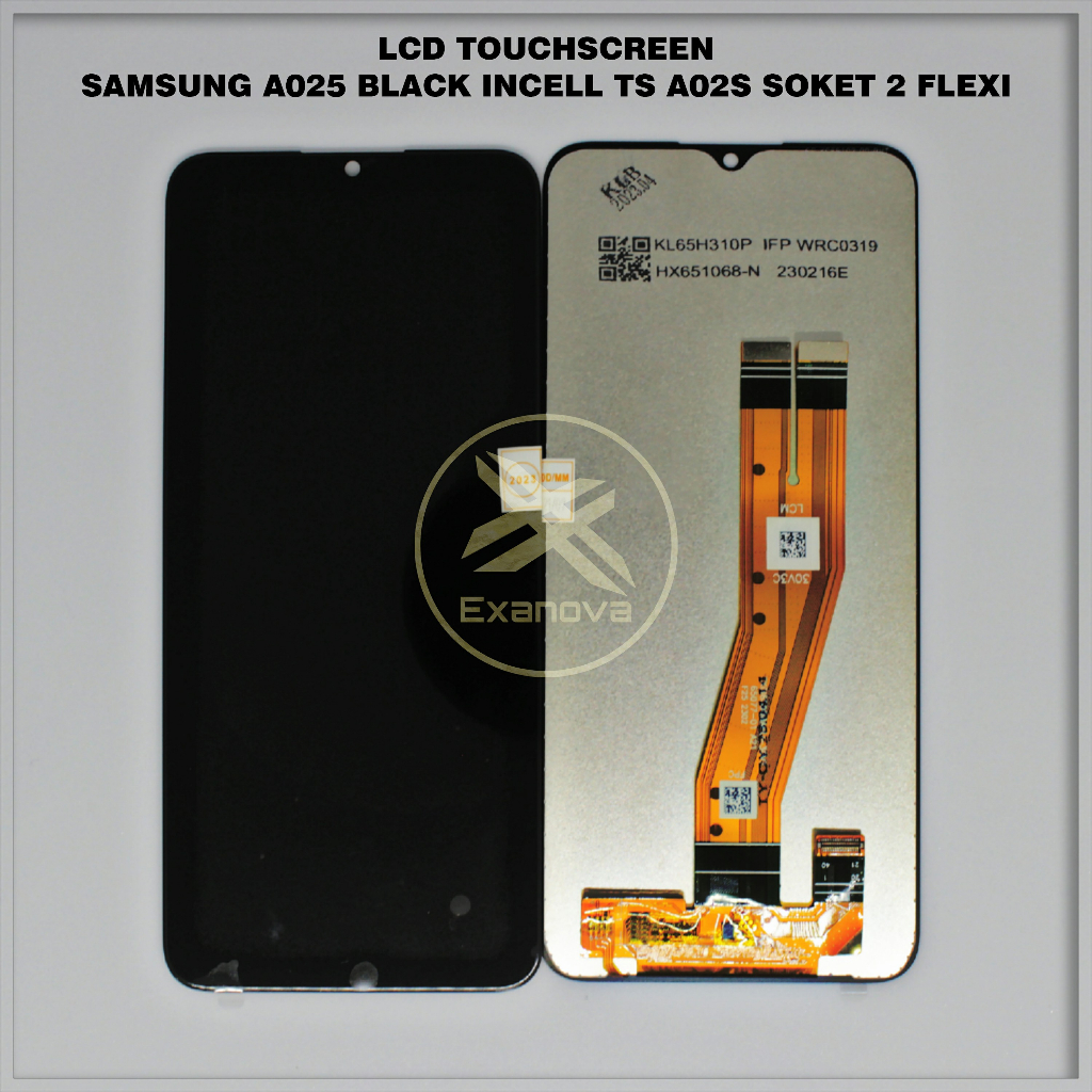 Jual LCD TOUCHSCREEN SAMSUNG A025 TS A02S SOKET 2 FLEXI | Shopee Indonesia