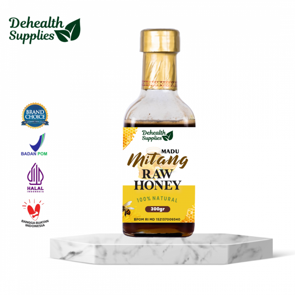 Jual Mitang Raw Honey 300 gr Botol Kaca dari Dehealth Supplies – Madu Mentah Asli Murni | Shopee ...