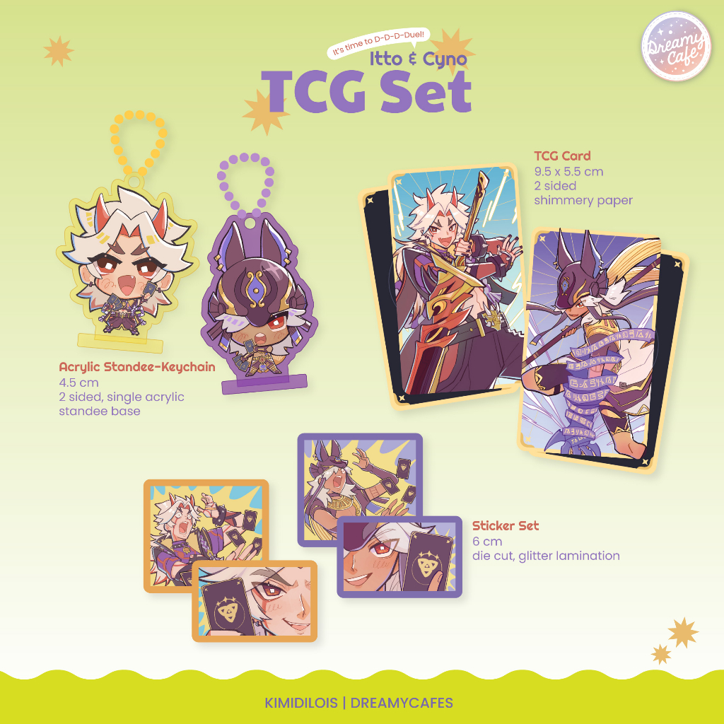 Jual Itto & Cyno TCG Set | Shopee Indonesia