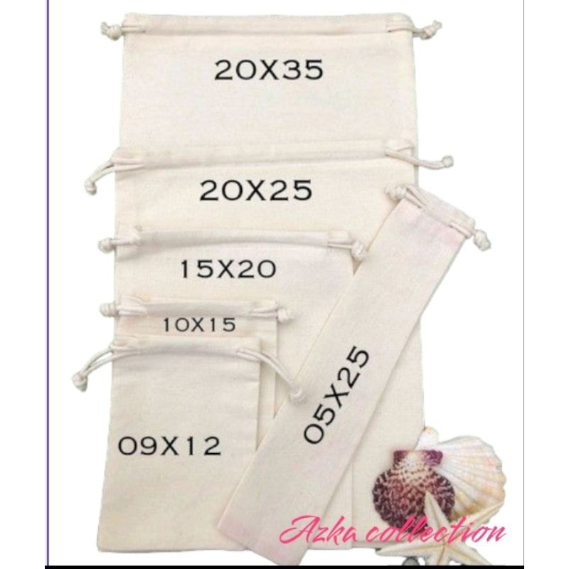 Jual pouch serut blacu premium polos/string bag organizer | Shopee ...