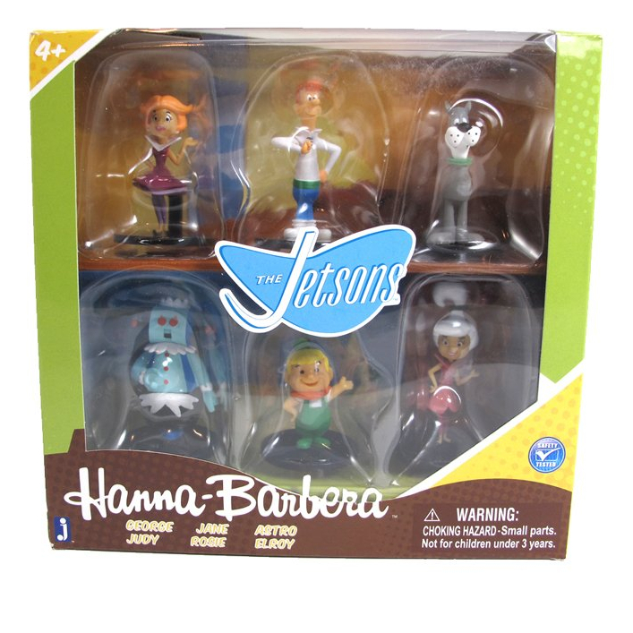 Jual Hanna Barbera THE JETSONS Collector 2" Action Figure Set By ...