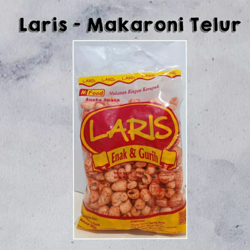 Jual SNACK CAMILAN LARIS MAKARONI TELUR (BERAT 250 GRAM) | Shopee Indonesia