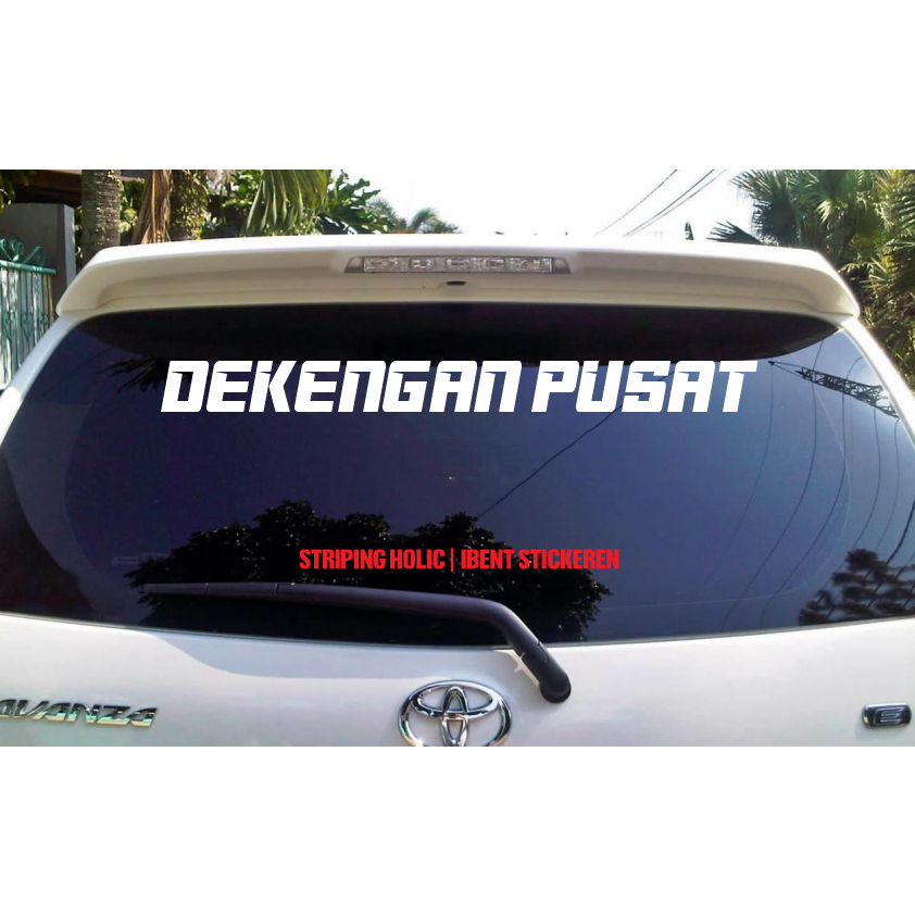 Jual STICKER DEKENGAN PUSAT WONG PUSAT STIKER CUTTING VIRAL GUS IQDAM ...