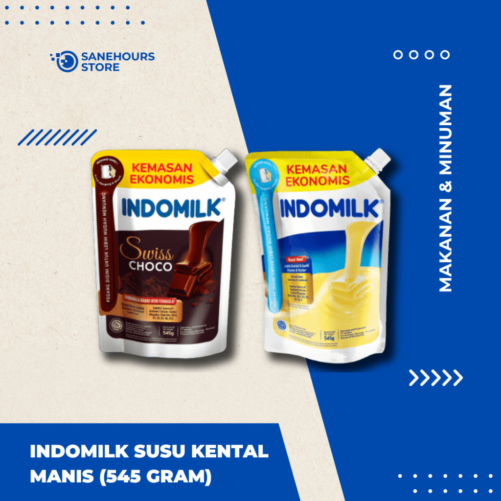 Jual Indomilk Susu Kental Manis (545 Gram) | Shopee Indonesia