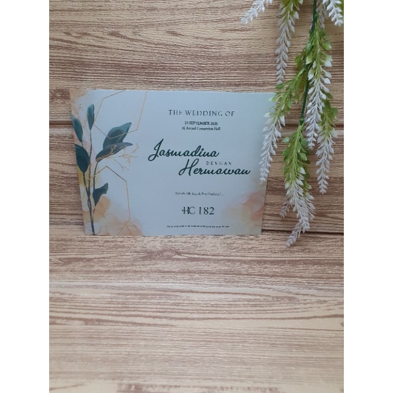 Jual Blangko Undangan HC 182 Murah | Shopee Indonesia