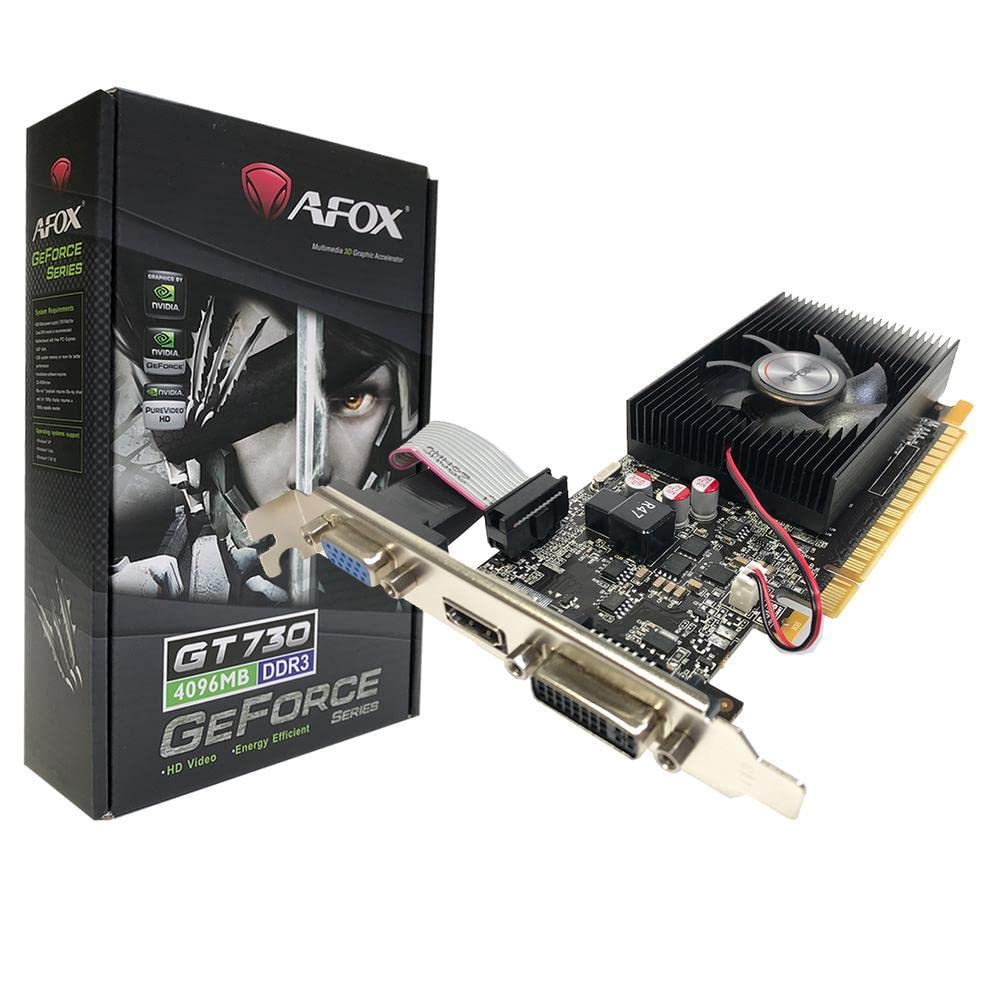 Jual VGA CARD GEFORCE AFOX GT 730 4GB GT730 DDR3 HDMI DVI | Shopee ...