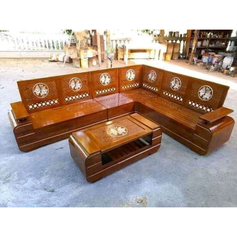 Jual KURSI TAMU SUDUT MURAH MODEL DOMINI | Shopee Indonesia