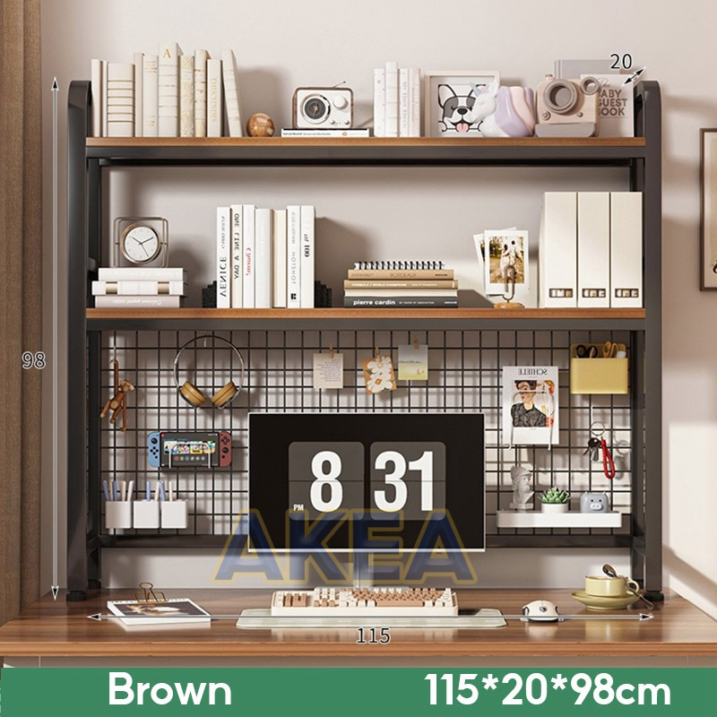 Jual IH Rak Desktop Storage Rak Meja Stationery Rak Buku Desktop Rak ...