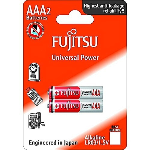 Jual Battery A3 AAA Fujitsu Universal Power baterai alkaline isi 2 ...