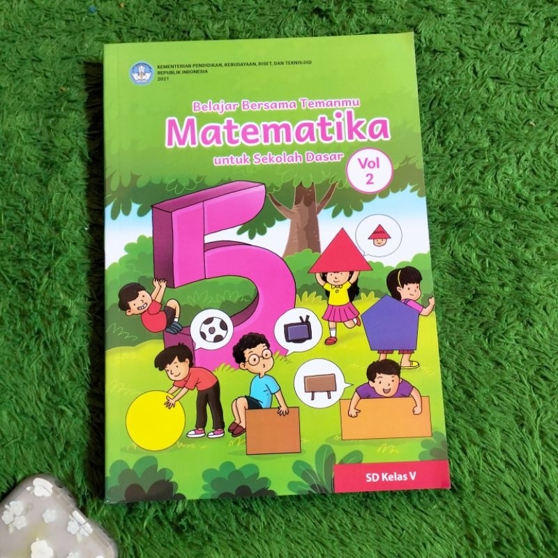 Jual ORIGINAL BUKU BELAJAR BERSAMA TEMANMU MATEMATIKA KELAS 5 VOL 2 KURIKULUM MERDEKA | Shopee ...