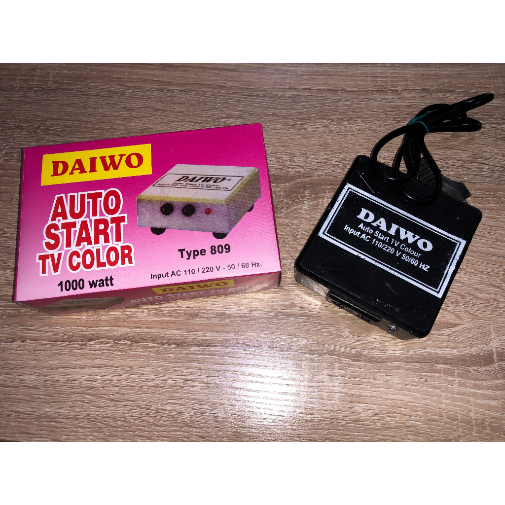 Jual Daiwo AutoStart TV 500w 1000w Penghemat Daya Listrik Anti Jeglek ...