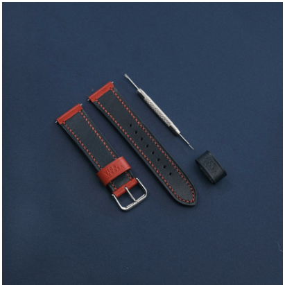 Jual Vice Versa Handmade Leather Strap The Red Colorway | Shopee Indonesia