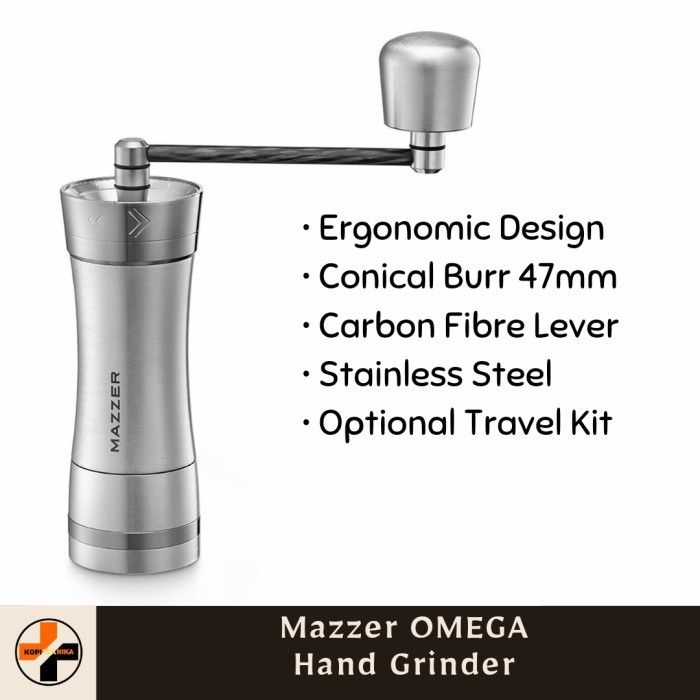 Jual Mazzer OMEGA Premium Hand Grinder Garansi Distributor | Shopee ...