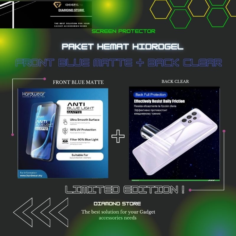 Jual NEW!!! SPECIAL EDITION!! PAKET HIDROGEL DEPAN BELAKANG SEMUA TIPE ...