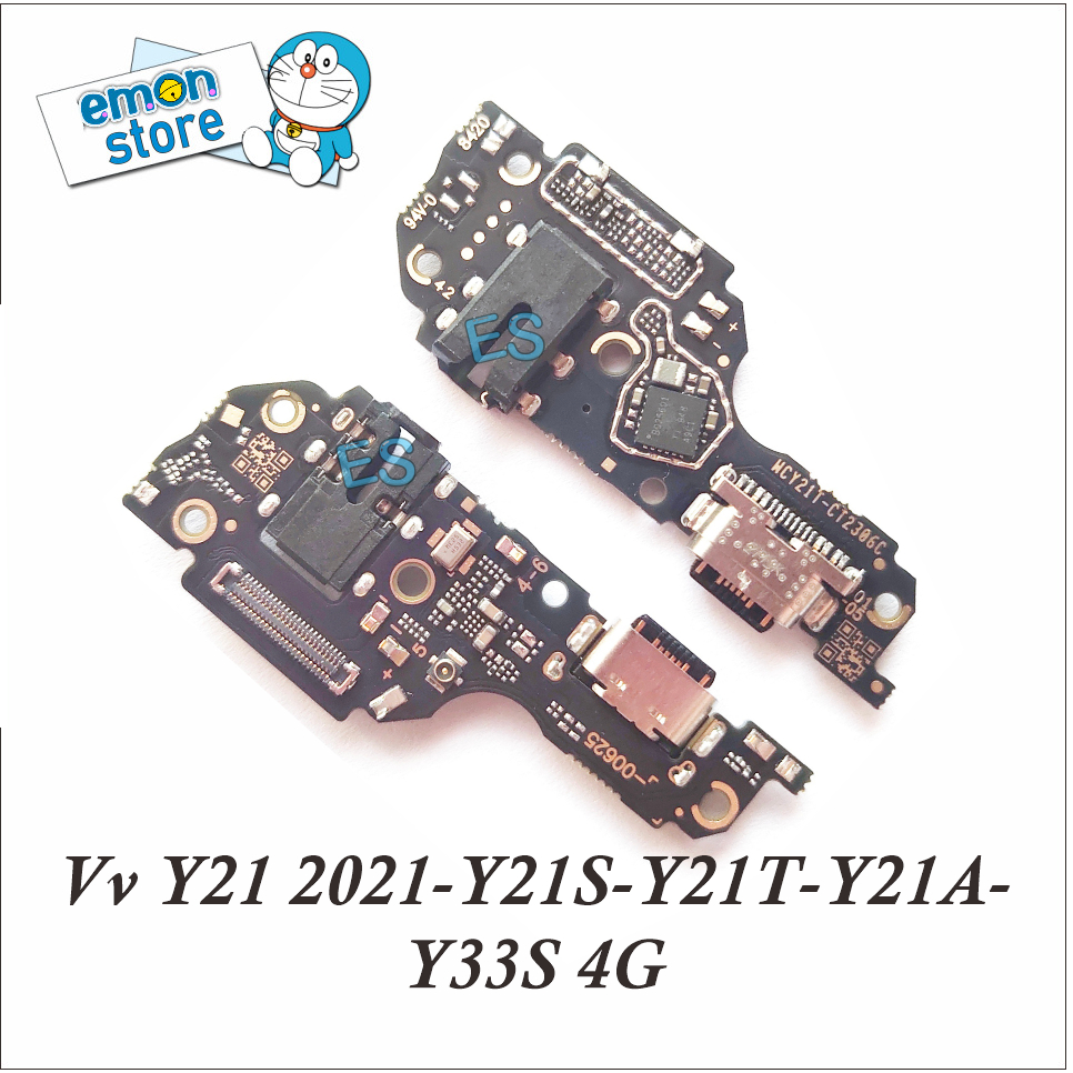 Jual Flexible Konektor Charger Con Cas Flexibel Con Hansfree HF + Mic Vivo Y21 2021 Y21S Y21T ...
