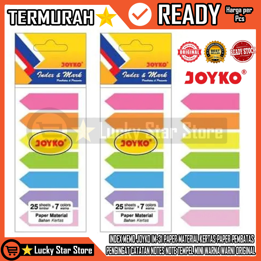Jual PEMBATAS JOYKO INDEX & MARK IM-31 TANDA PENANDA BUKU MAJALAH NOVEL ...