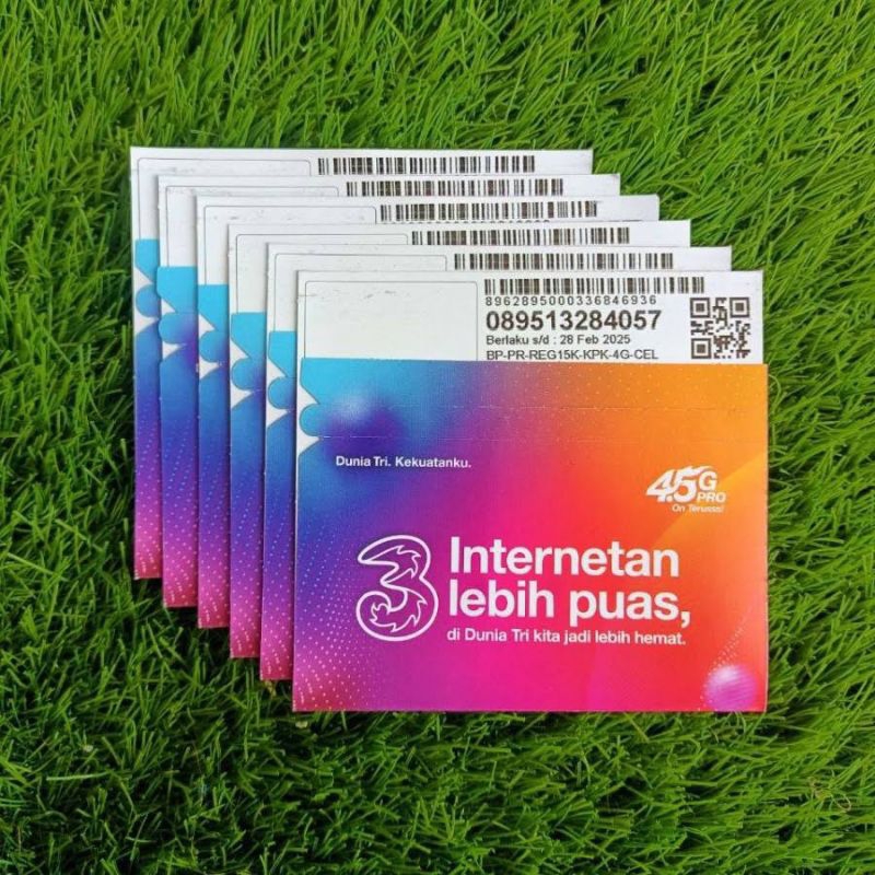 Jual kartu perdana tri 2023 min beli 3 pcs | Shopee Indonesia