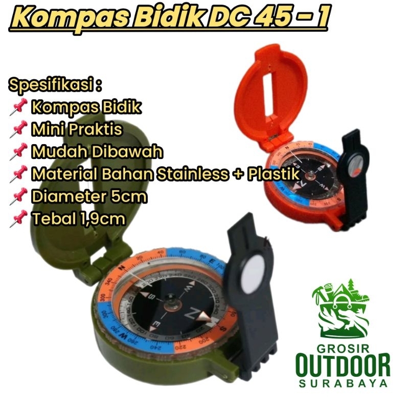 Jual Kompas Bidik DC 45 - 1 | Shopee Indonesia