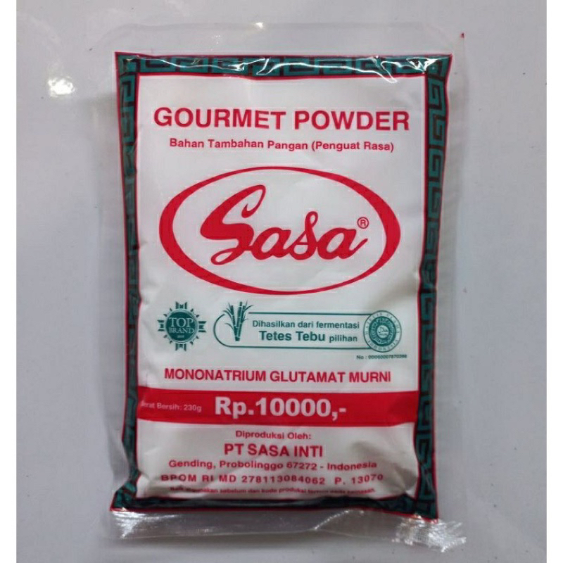 Jual Sasa MSG / Micin 10000 vetsin penyedap rasa sasa bumbu | Shopee ...