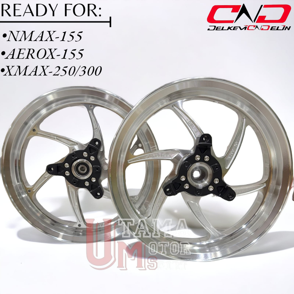 Jual Velg Velek Sport Rim Set Nmax / Aerox / Xmax Aluminium Forged ...