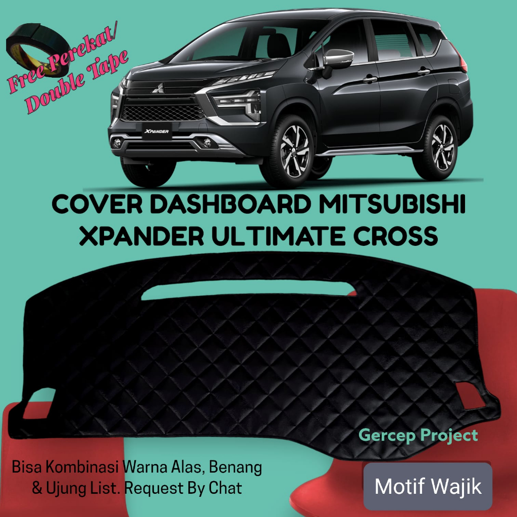 Jual Cover Alas Dashboard Xpander Mitsubishi Mobil Kulit Premium ...