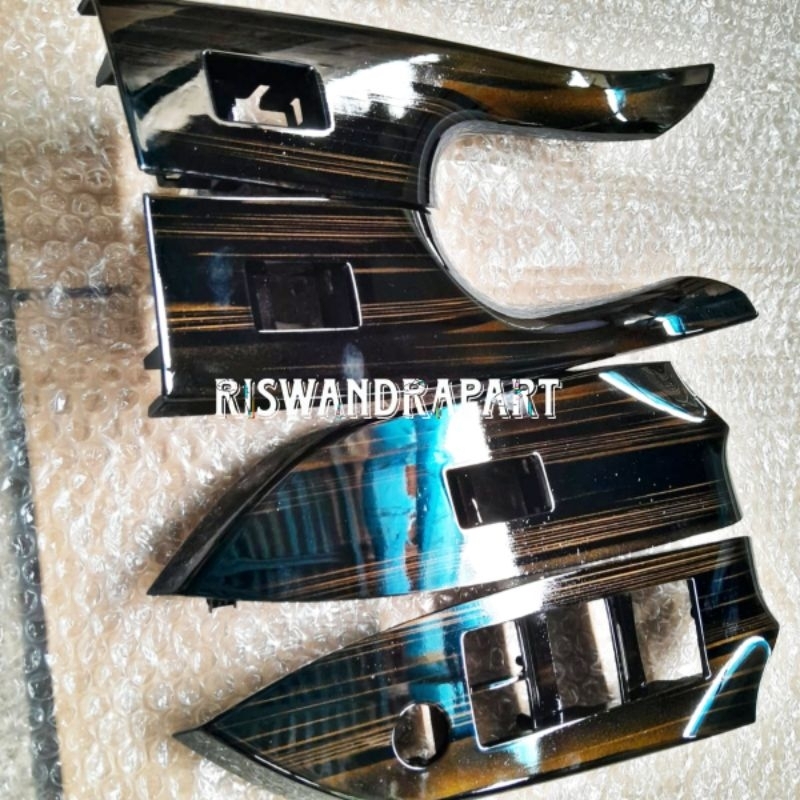 Jual PANEL WOOD POWER WINDOW INNOVA REBORN TYPE G BLACK WOOD ORIGINAL 1 ...