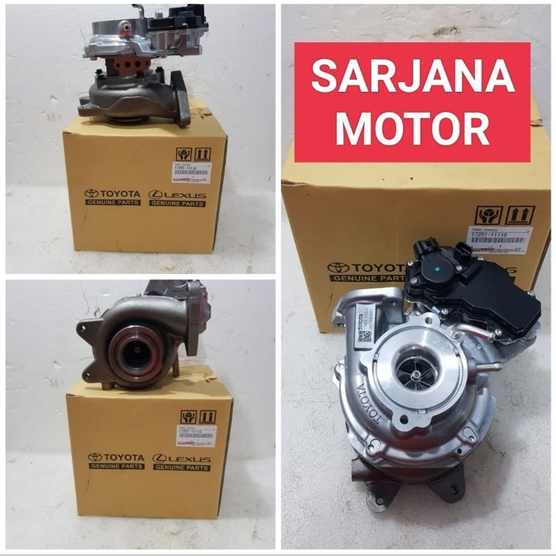 Jual TURBO CHARGER-TURBO CAS HILUX REVO INNOVA REBORN FORTUNER 2GD ...
