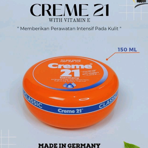 Jual Creme 21 All day Cream 150 ml Original Saudi / Crem 21 Creme arab / Cream Original ...