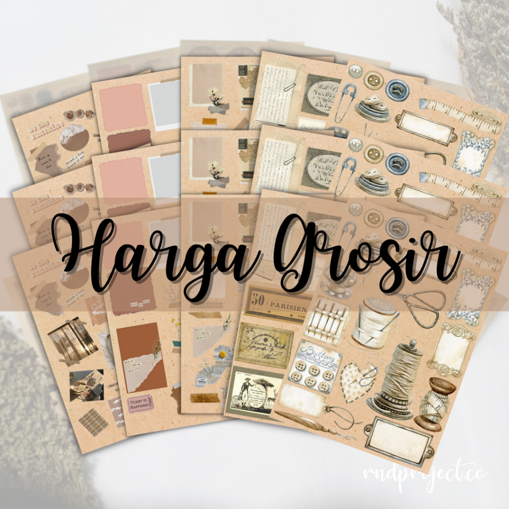 Jual Sticker Craft Aesthetic GROSIR Stiker Sticker Aesthetic Sticker ...