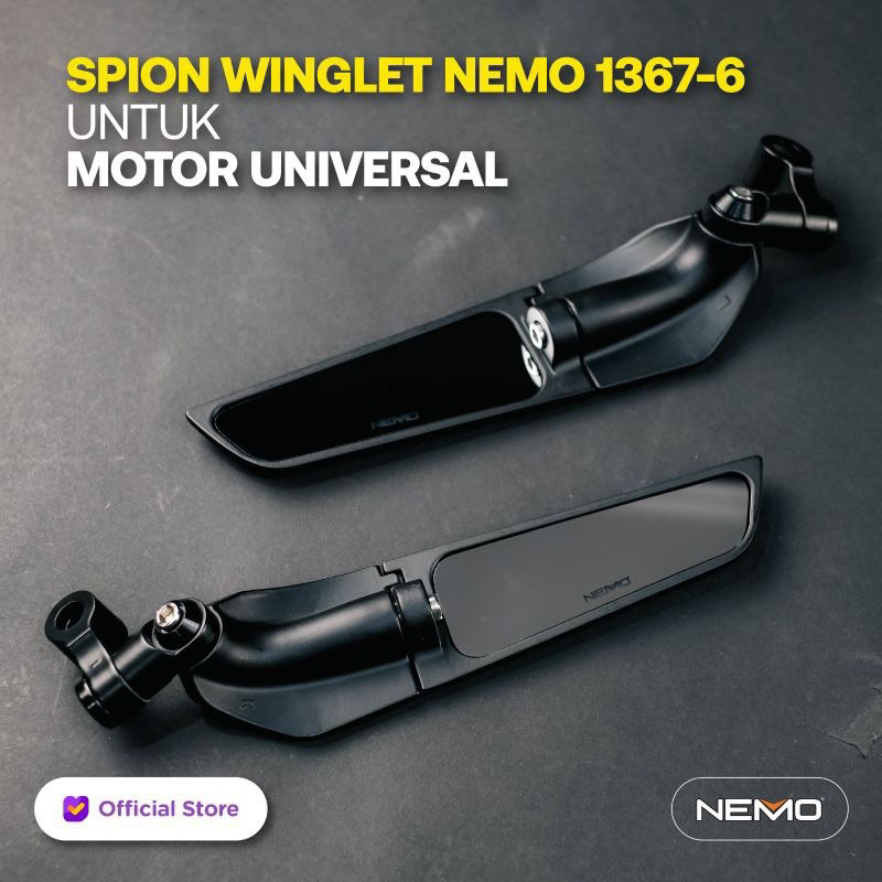 Jual SPION WINGLET NEMO UNIVERSAL NMAX PCX ADV VARIO XMAX BEAT LEXI ...