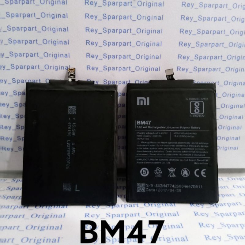 Jual Original Baterai Batre BM47 Xiaomi Redmi 3 / 3X / 3S / 4X BM47 ...