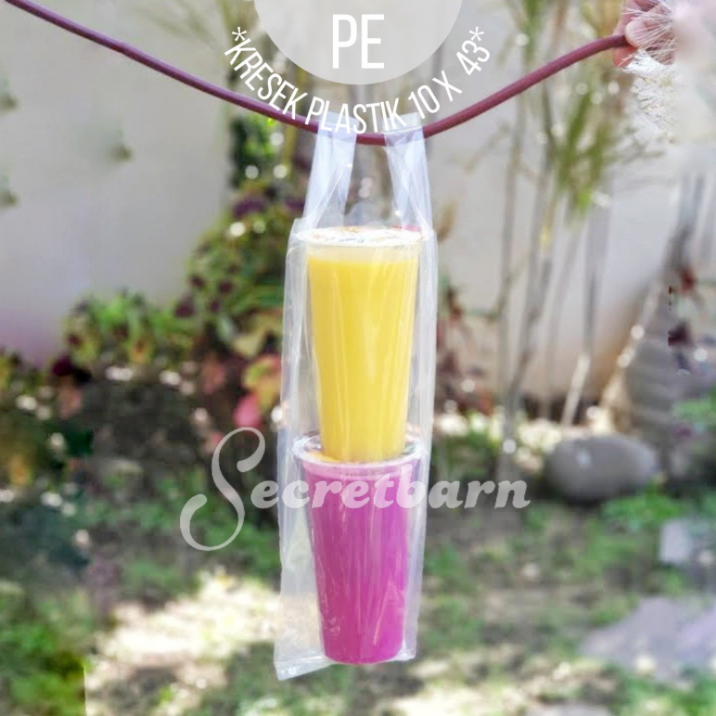 Jual tas plastik BENING isi 50 ukuran 10 x 43 kantong PE PP TRANSPARAN ...