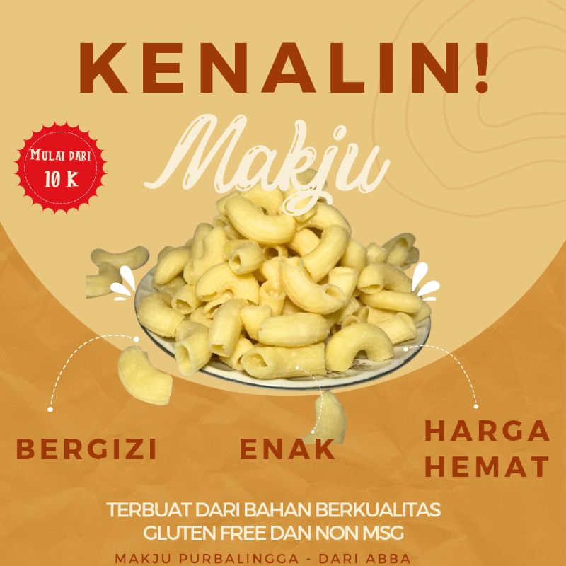 Jual Makaroni Keju Kraft Homemade GURIH BIKIN NAGIH Kemasan Pouch Rasa ...
