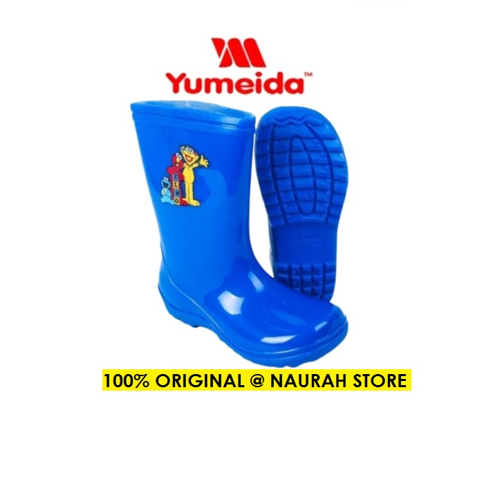 Jual SEPATU BOOT ANAK ORIGINAL YUMEIDA KARET TAHAN AIR LUMPUR | Shopee ...