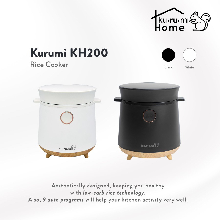 Jual Kurumi Home Multifunction Rice Cooker (With Low Carb Function) KH ...