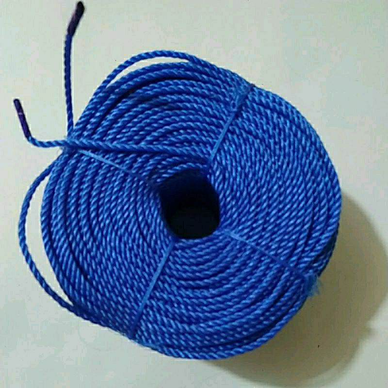 Jual Tali tampar 4mm panjang 200meter tali tambang tali tiang bendera. harga per rol. | Shopee ...