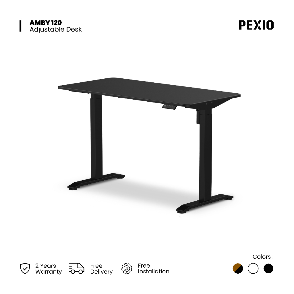Jual PEXIO Adjustable Desk Amby 120 x 60 | Shopee Indonesia