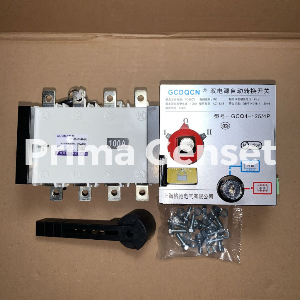 Jual ATS Automatic Transfer Switch 100A 4P 4 Pole Harga Murah Untuk ...