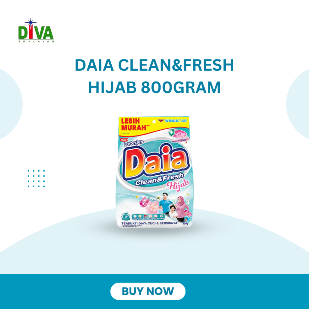 Jual Daia Detergen 800 gram (Violet, Lemon, Putih, Romantic Pink, Clean&Fresh Hijab) | Shopee ...