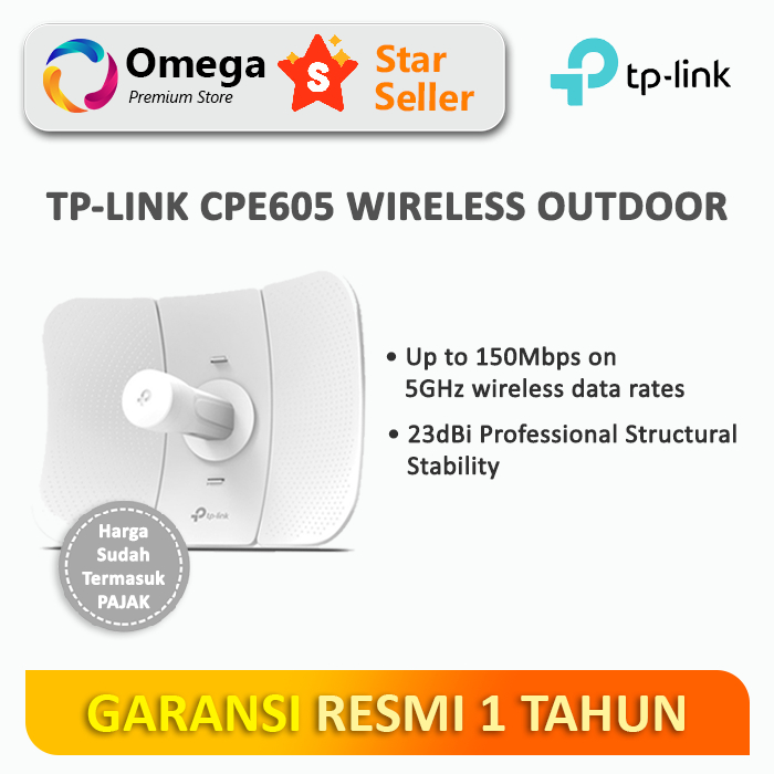 Jual TP-Link CPE605 5GHz 150Mbps 23dBi Outdoor CPE | Shopee Indonesia