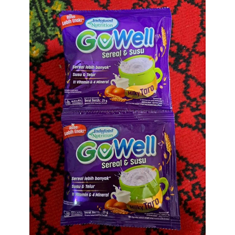 Jual Gowel Sereal Milky Taro 30gr x 10pcs ( Renceng ) | Shopee Indonesia