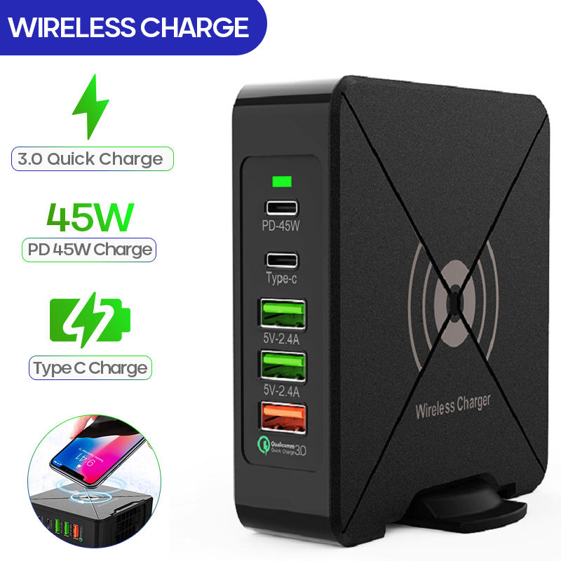 Jual Dimax 75W multi-function charger wireless charger PD22.5W fast ...