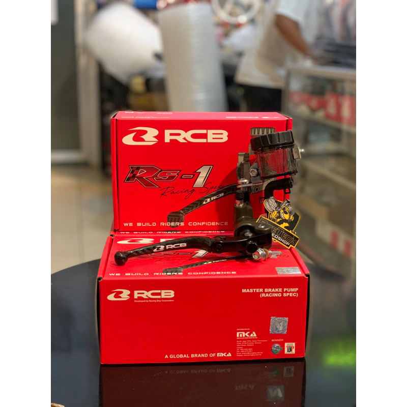 Jual MASTER REM RCB RS1 CARBON 17mm DAN 14mm TABUNG BIG SIZE UNIVERSAL ...