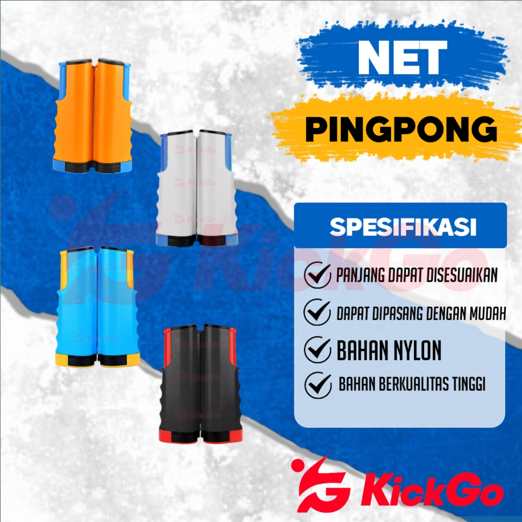 Jual KickGO Net Pingpong Portable Jaring Tenis Meja Pingpong Portable ...
