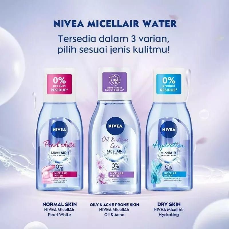 Jual NIVEA Micellar Water 125ml | Shopee Indonesia